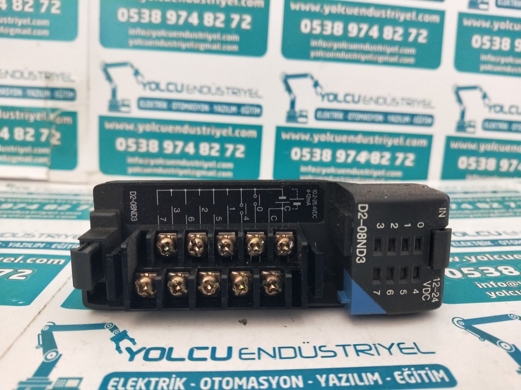 KOYO D2-08ND3 KOYO DL205 PLC Input module fiyatı,